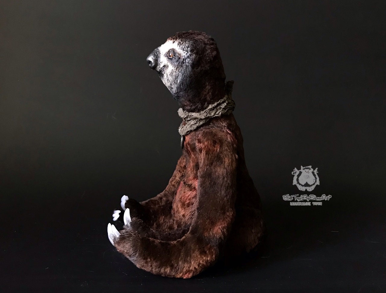 The Three-toed Sloth. Animals. A Plush Toy. Teddy the Sloth. A Stuffed ...