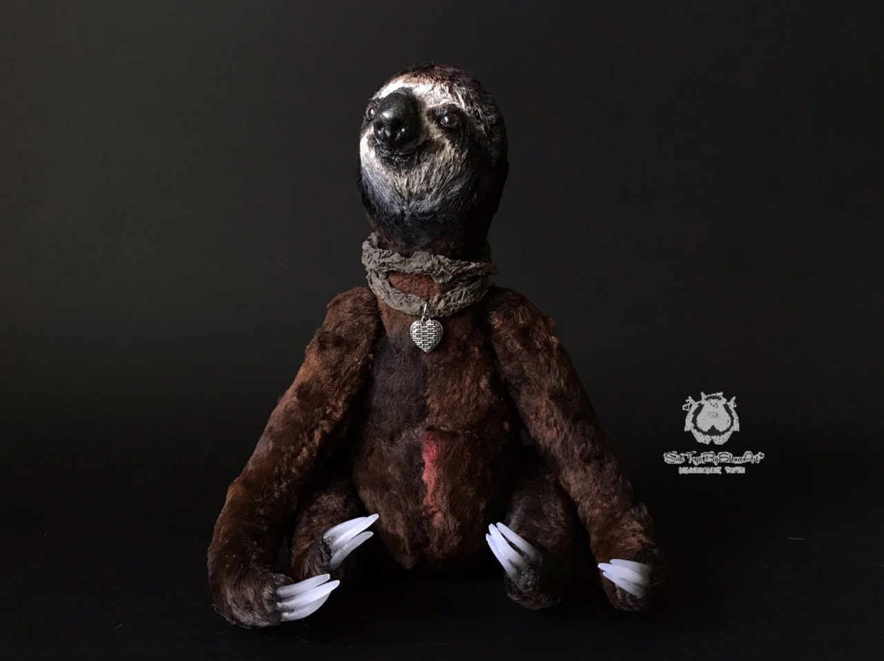 The Three-toed Sloth. Animals. A Plush Toy. Teddy the Sloth. A Stuffed ...