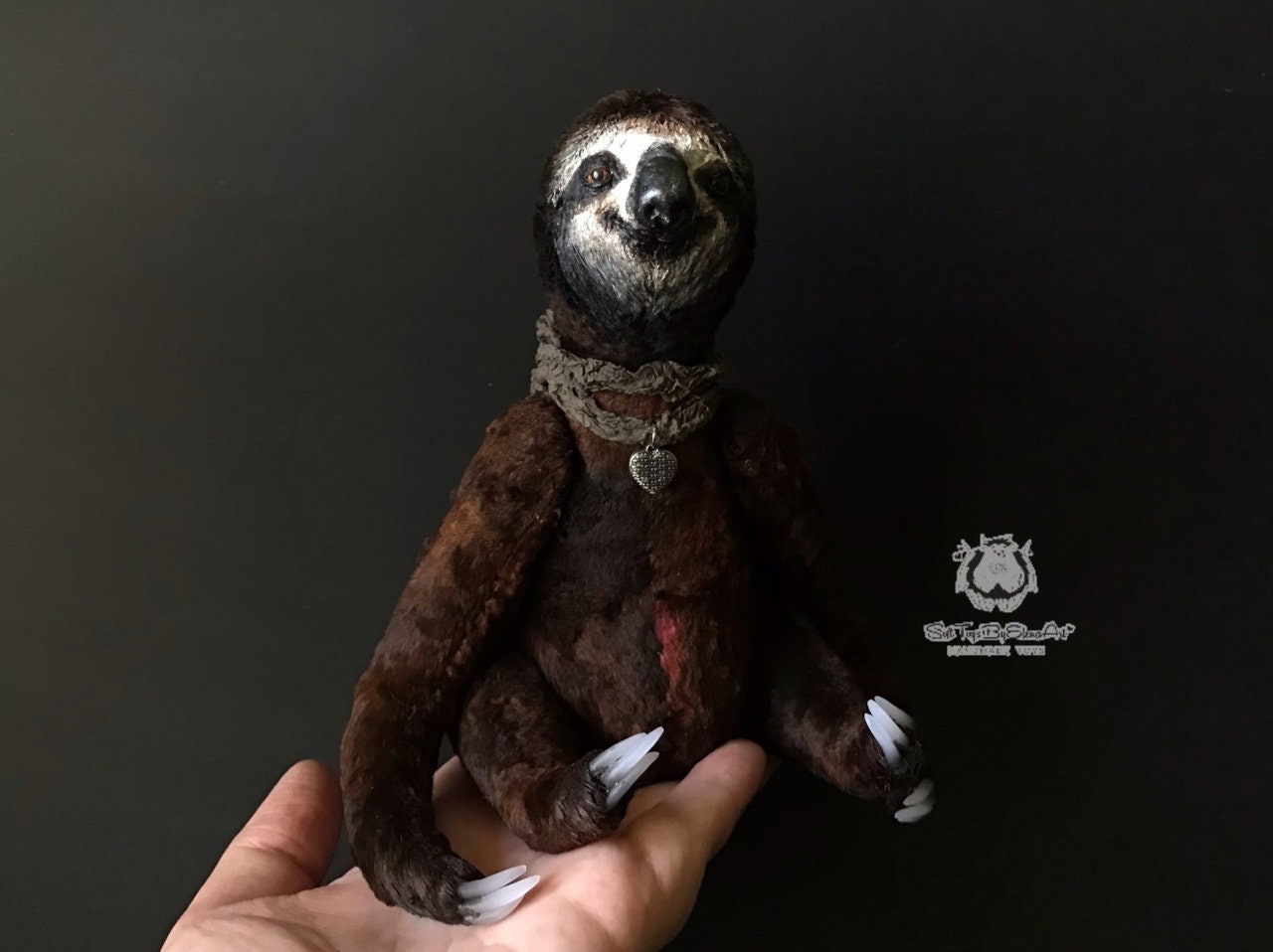 The Three-toed Sloth. Animals. A Plush Toy. Teddy the Sloth. A Stuffed ...