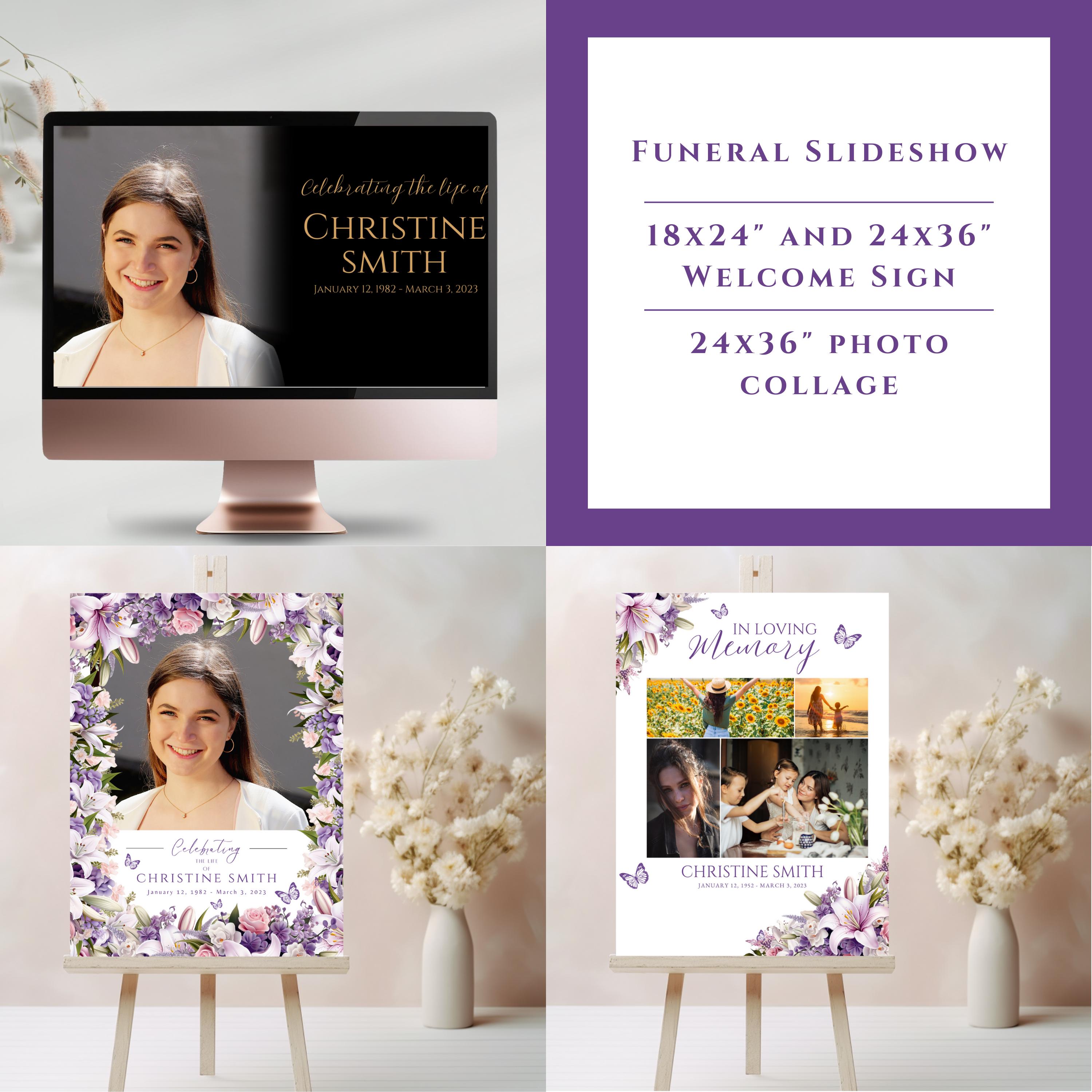 Celebration of Life Package, Memorial Package, Editable Funeral Bundle ...
