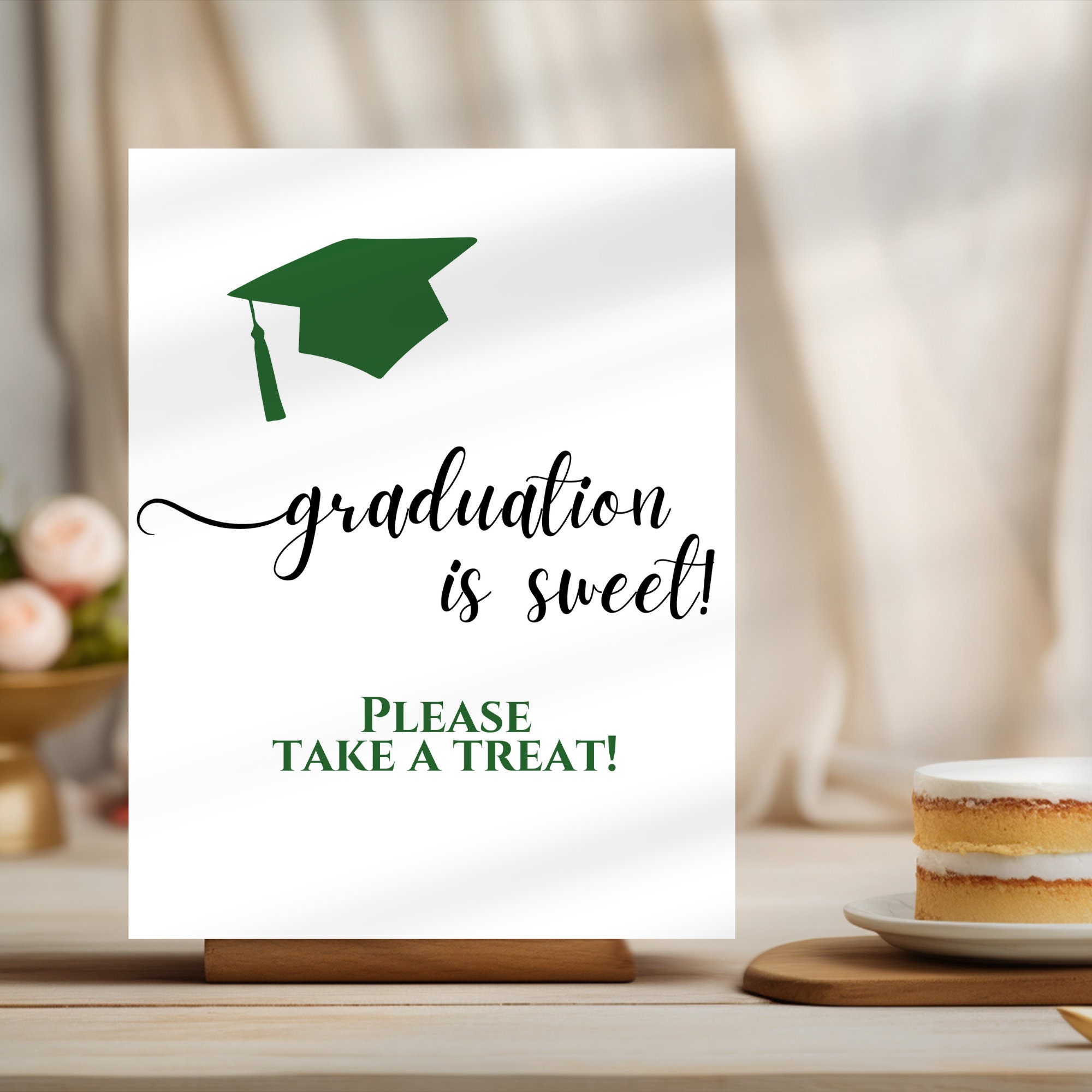 Graduation Party Sign Bundle Editable Grad Table Signs Printable ...