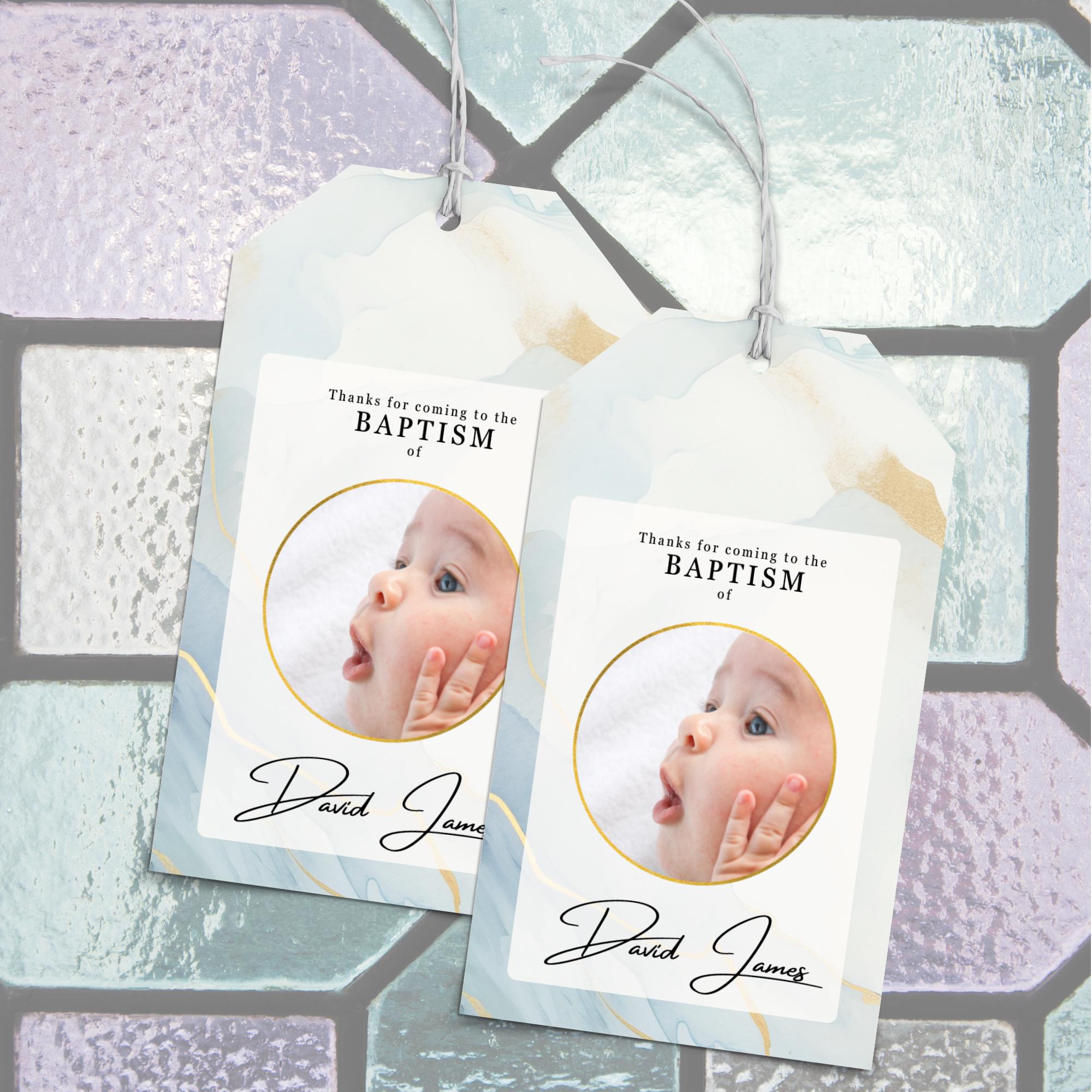 Baptism Favor Tags Template, Christening Favors Tag, First Communion ...