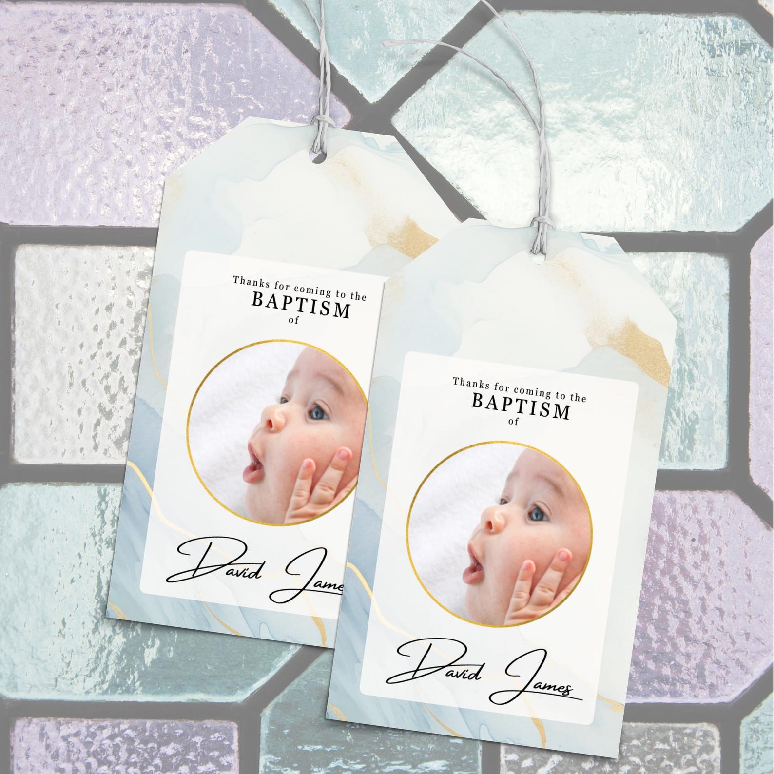 Baptism Favor Tags Template Christening Favors Tag First Communion ...