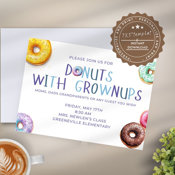 Donut Party Supplies - Etsy