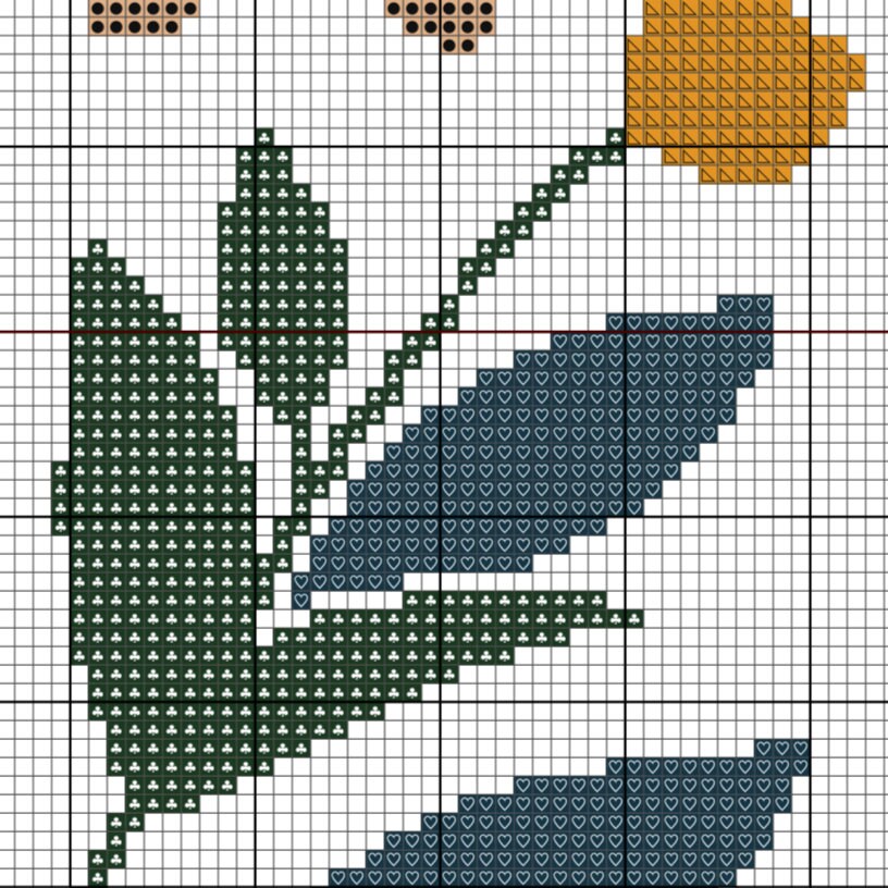 Cross Stitch Pattern Bloom Daydream Instant Download PDF - Etsy