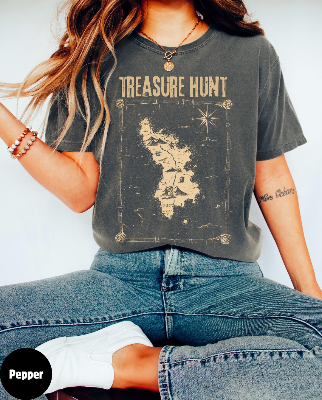 Treasure Hunting Shirt, Scavenger Hunt, Pirate, Gift for Geocacher ...