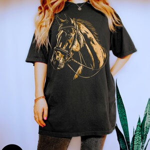 Horse Shirt, Equestrian Tee, Animal Lover Gift, Equine Shirt, Horseback ...