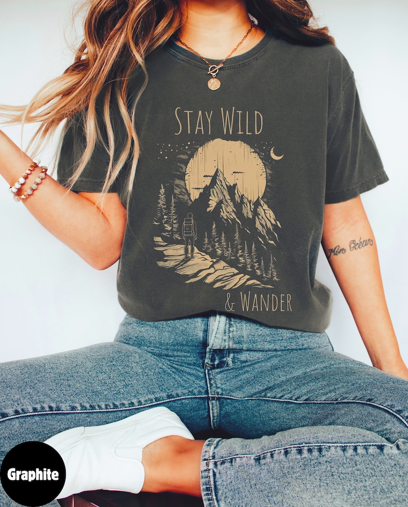 Adventure Shirt, Hiking Shirt, Camping, Gift for Travelers, Camping ...