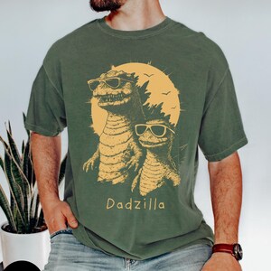 Dadzilla Shirt, Fathers Day Gift, Funny Dad Tee, Father's Day Shirt ...