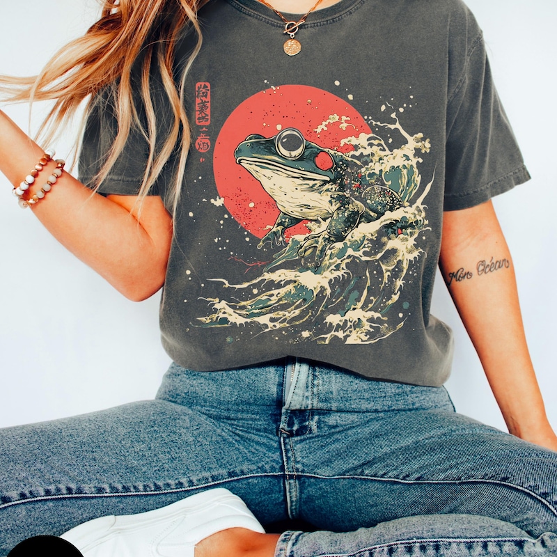 Japanese Frog Samurai Art - Etsy