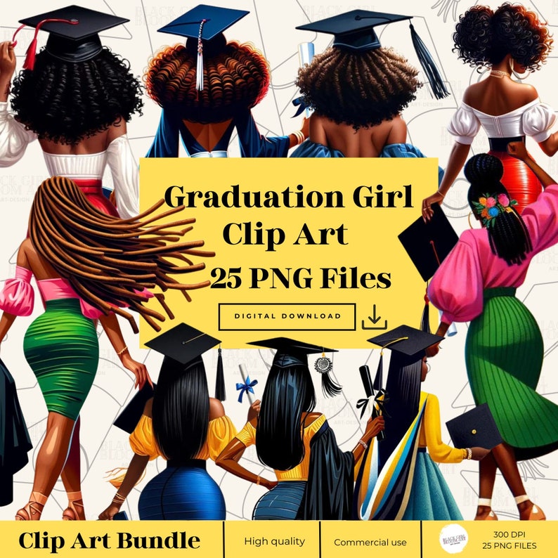 Watercolor Graduation PNG Doctor Graduation Clipart Graduation Girl PNG ...