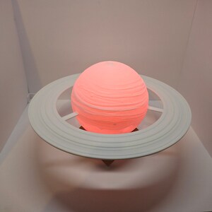RGB Planet Lamp Saturn - Etsy