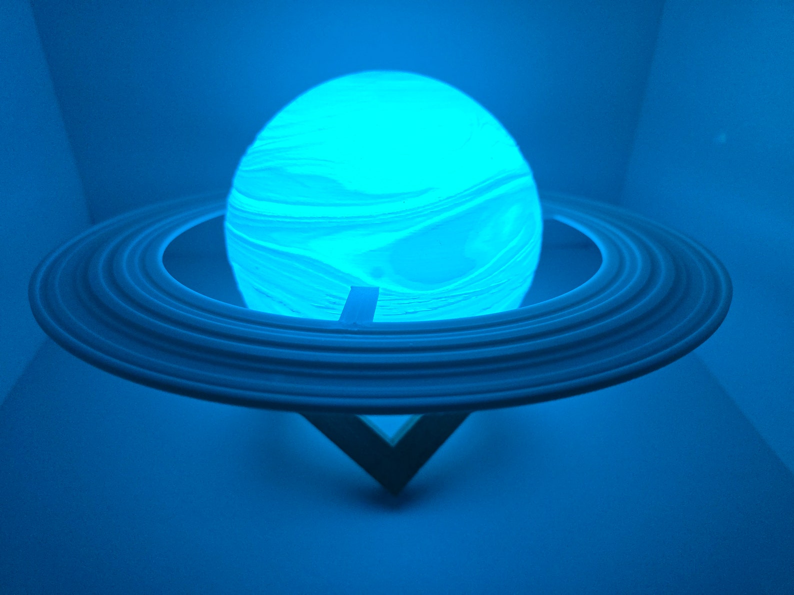 RGB Planet Lamp Saturn - Etsy