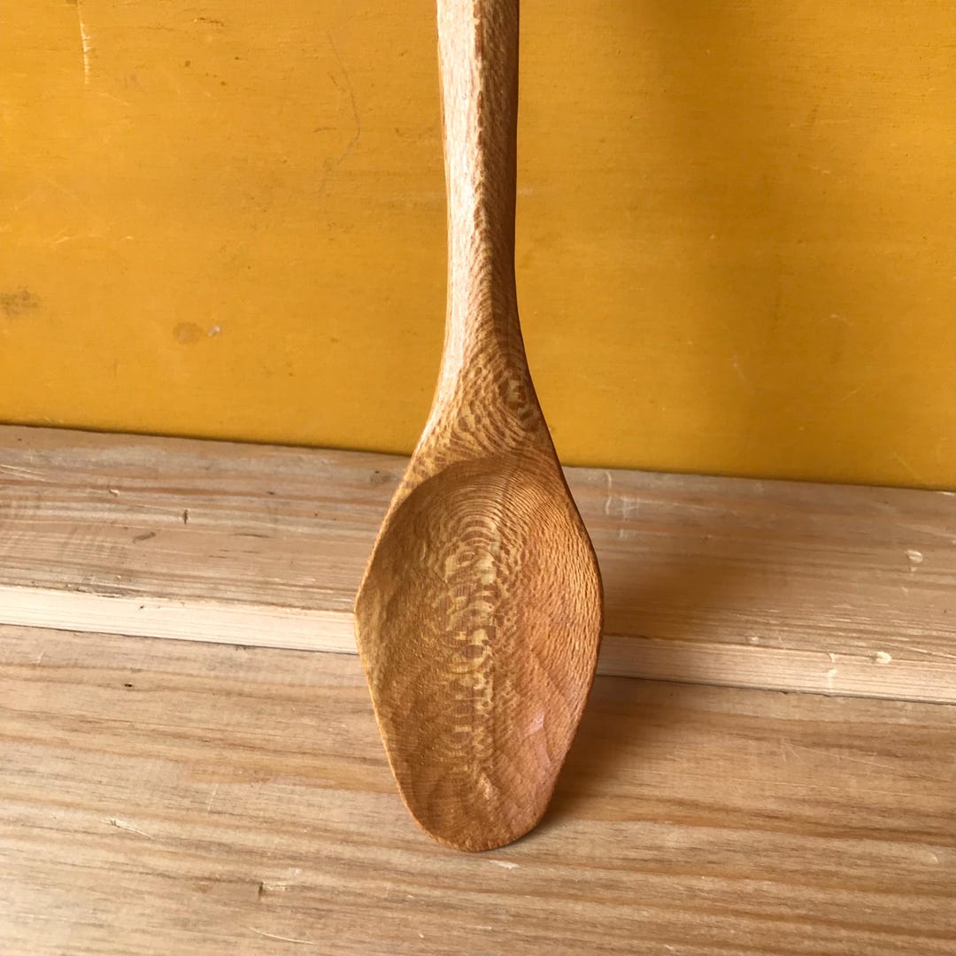 London Plane Sycamore Wood Spoon From Queens. - Etsy