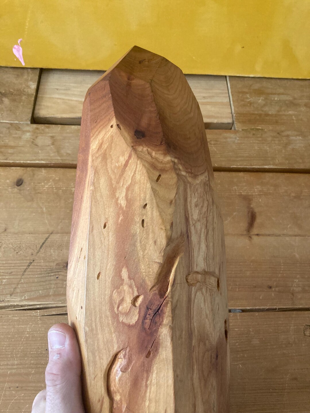 Faceted Vessel Made From Cherry. - Etsy