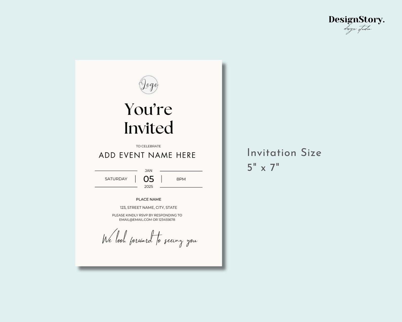 Modern Business Invitation Template, Special Event Invitation, Join Us ...