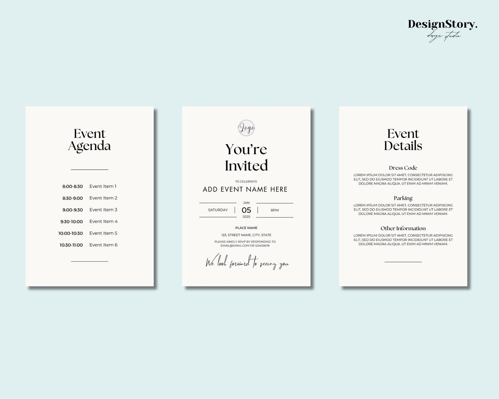 Modern Business Invitation Template, Special Event Invitation, Join Us ...