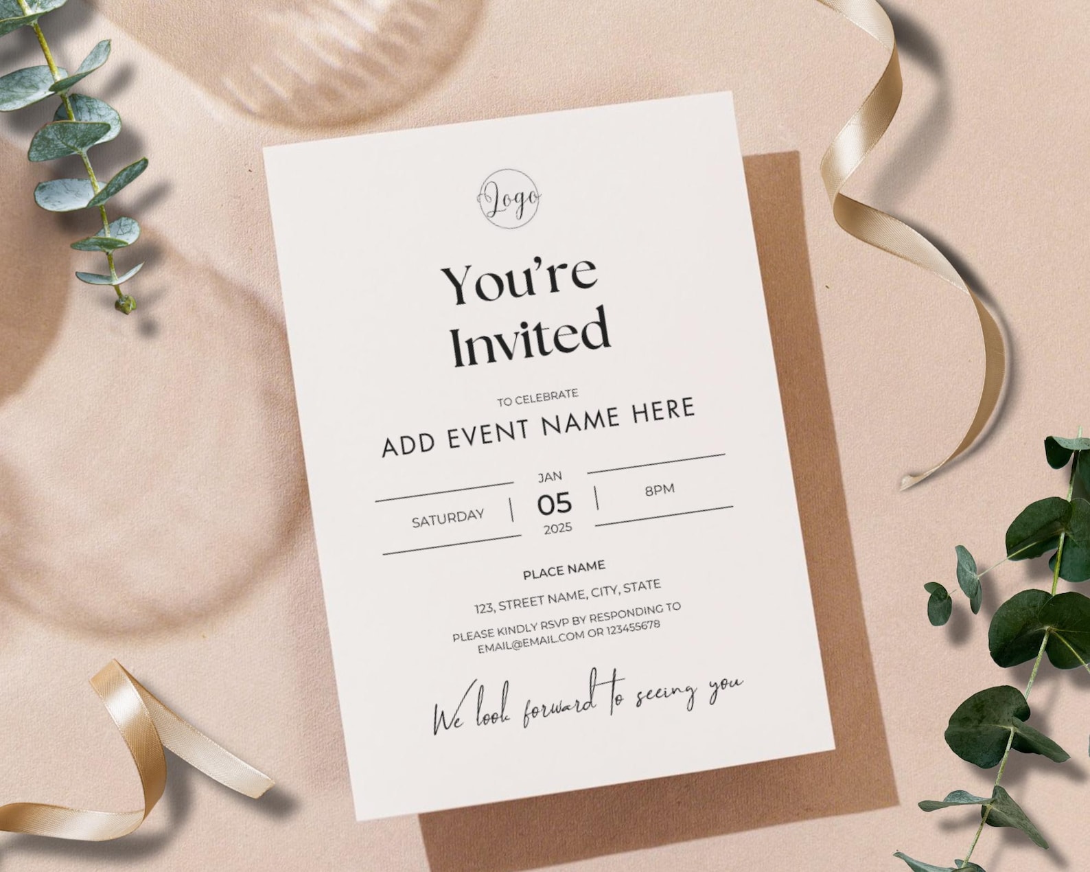 Modern Business Invitation Template, Special Event Invitation, Join Us ...