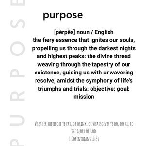 Bible Verse 1 Corinthians10:31, Purpose Motivational Definition, Wall ...