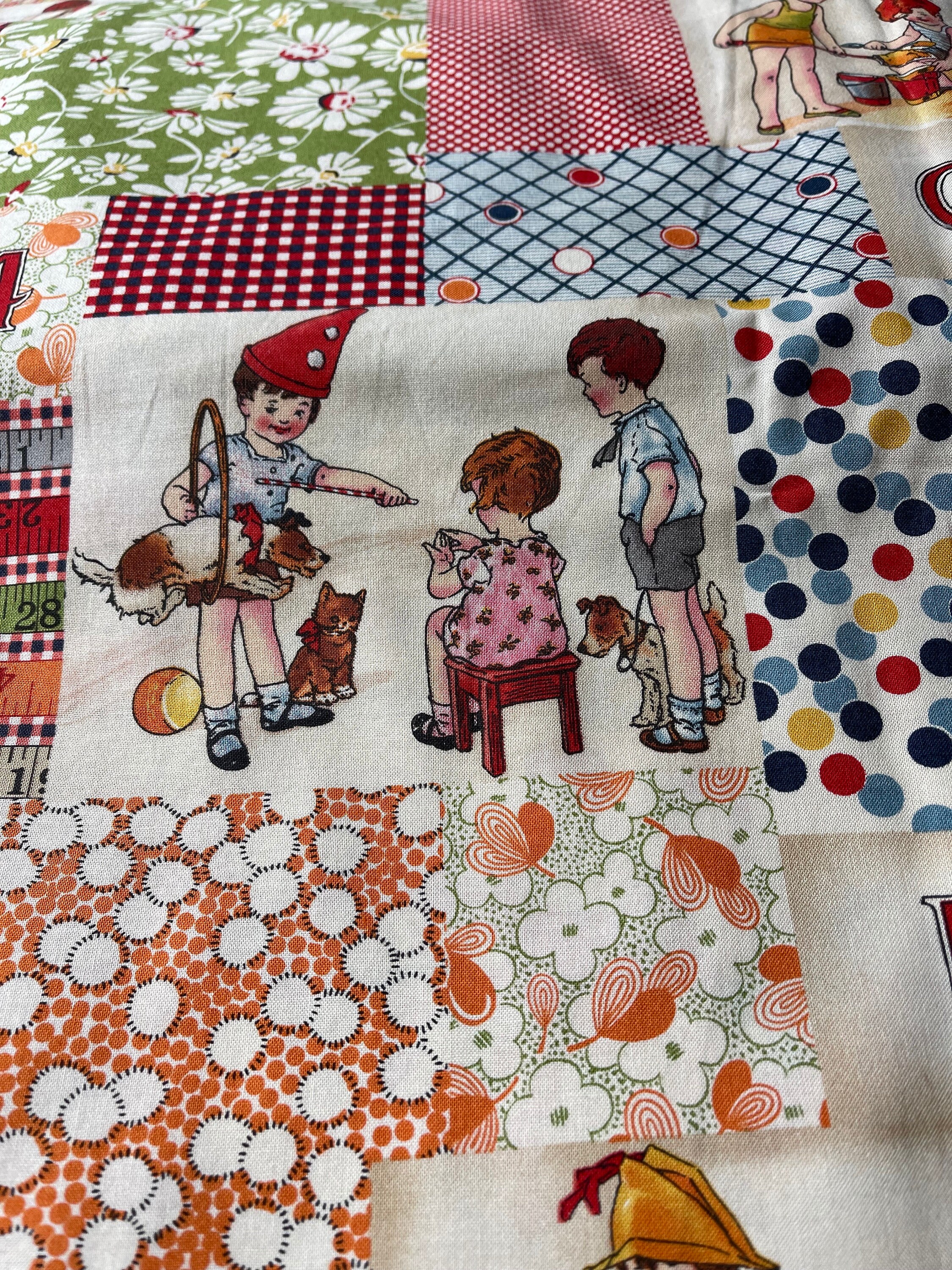 Moda American Jane Wee Play Vintage Fabric 100% Cotton - Etsy