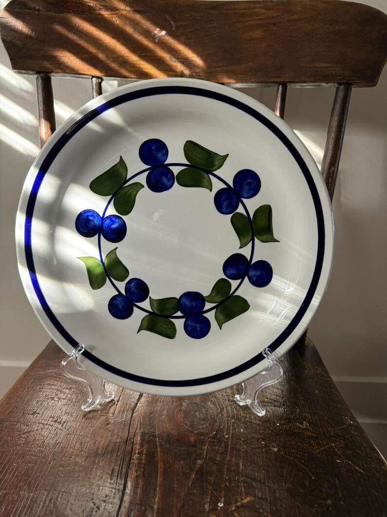 Rörstrand Irene Plate: Swedish Mid-century Modern Botanical Dinnerware ...