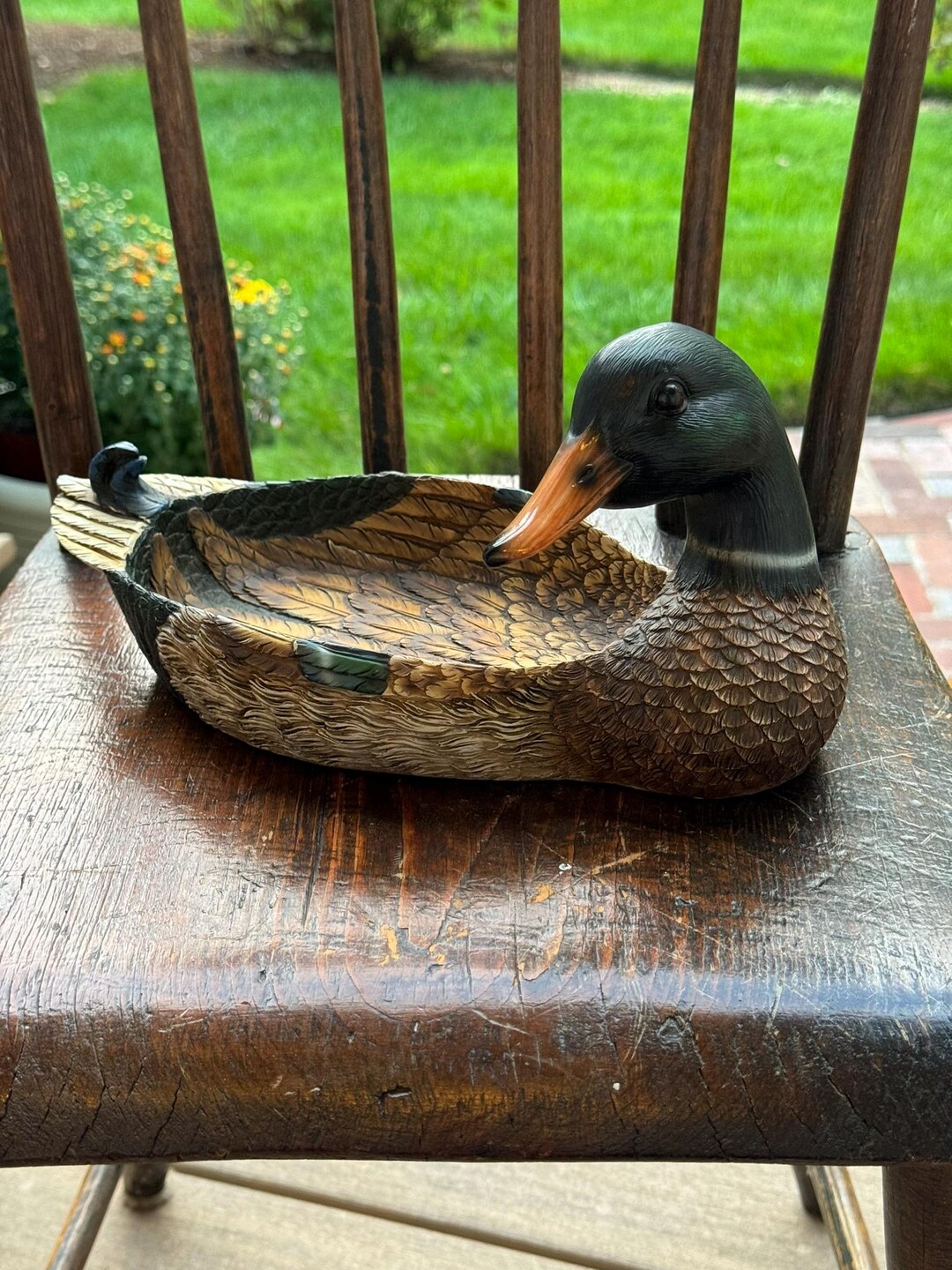 Cute Mallard Duck Tray Bowl Home Decor - Etsy