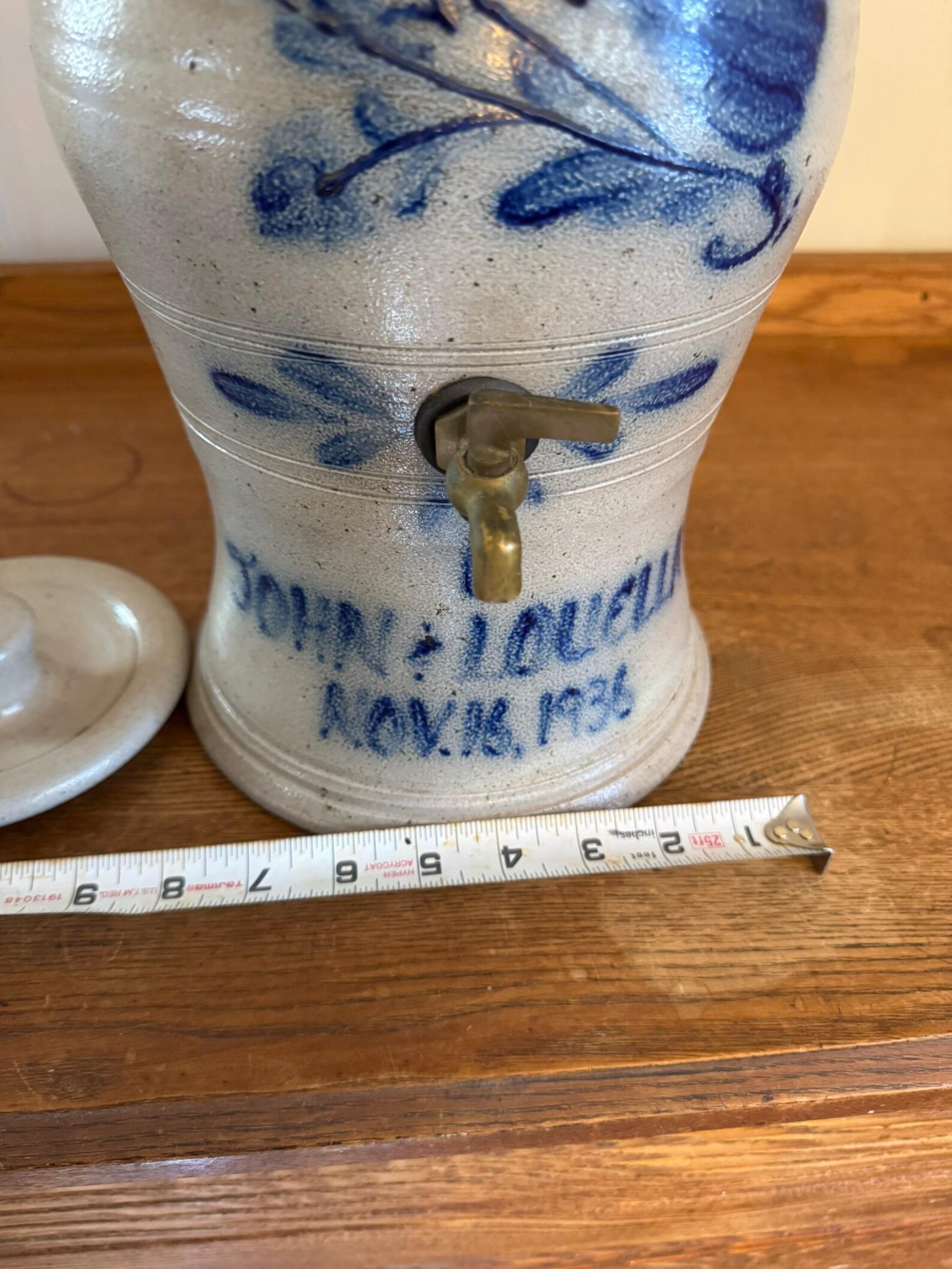 LIKE NEW Vintage FAMOUS Rowe Pottery Works Wisconsin 1 Piece Salt ...