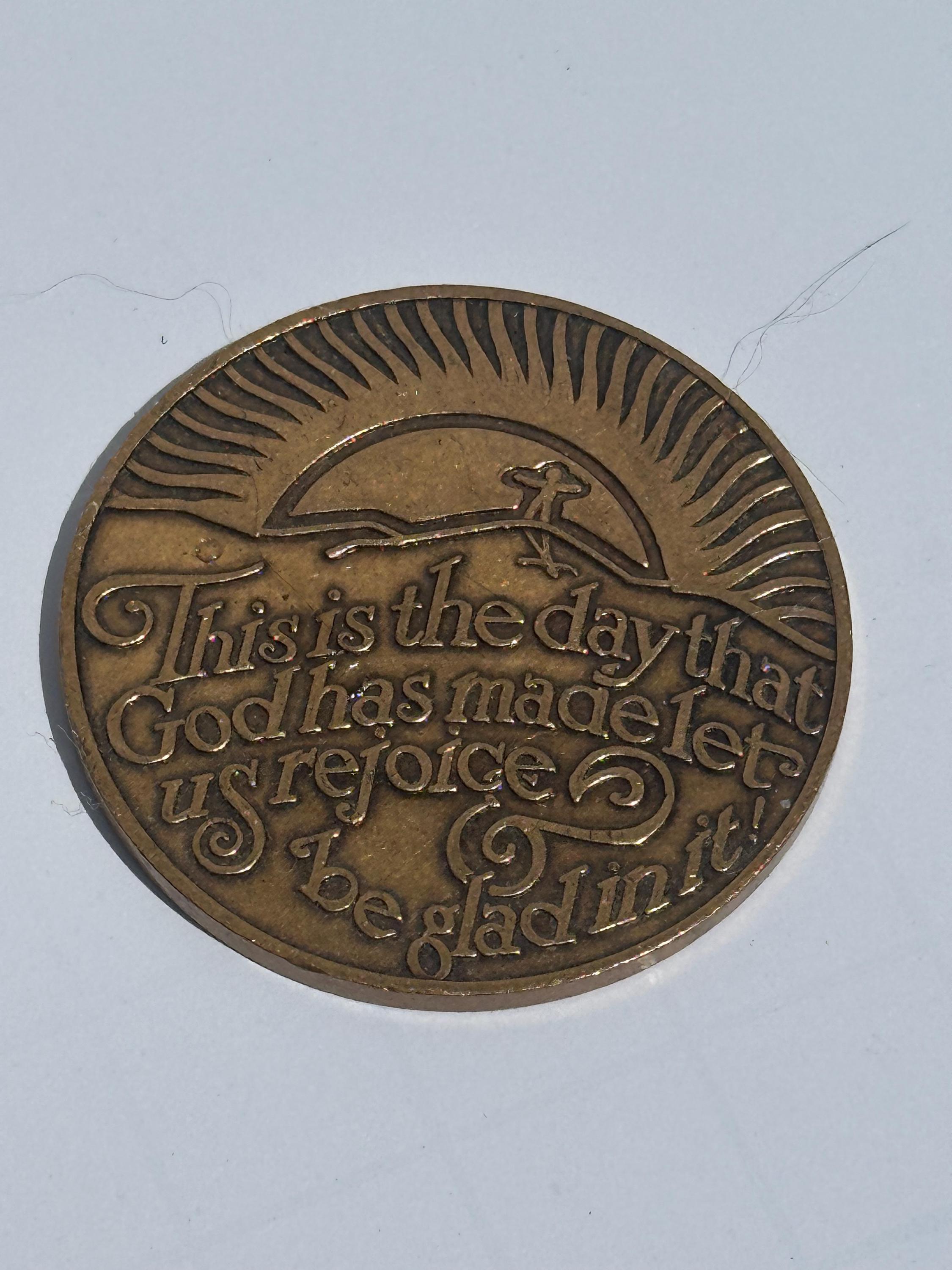 Vintage Lord’s Prayer Coin - Etsy