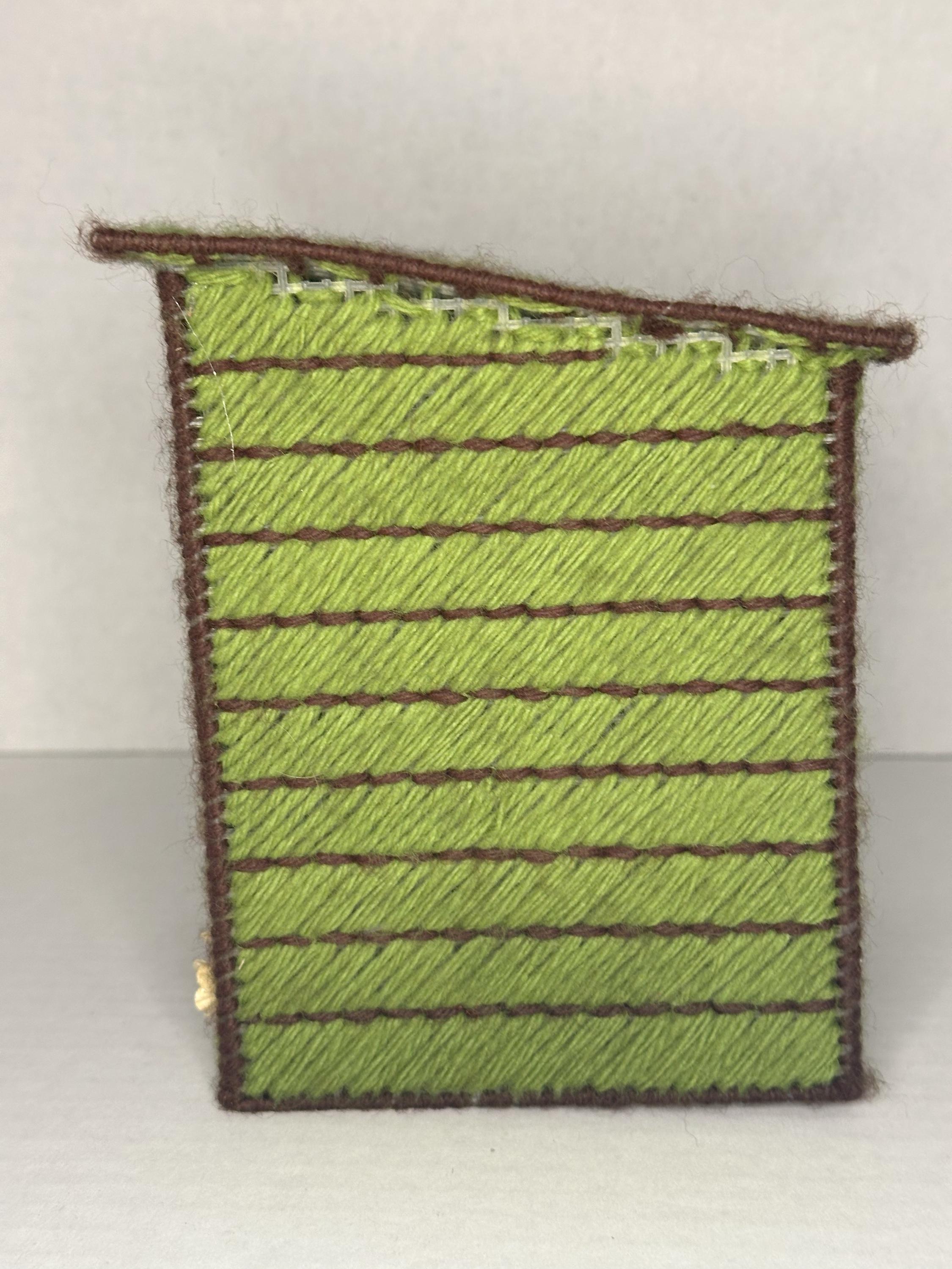 Handmade Needle Point Outhouse Tissue Box Cover - Etsy