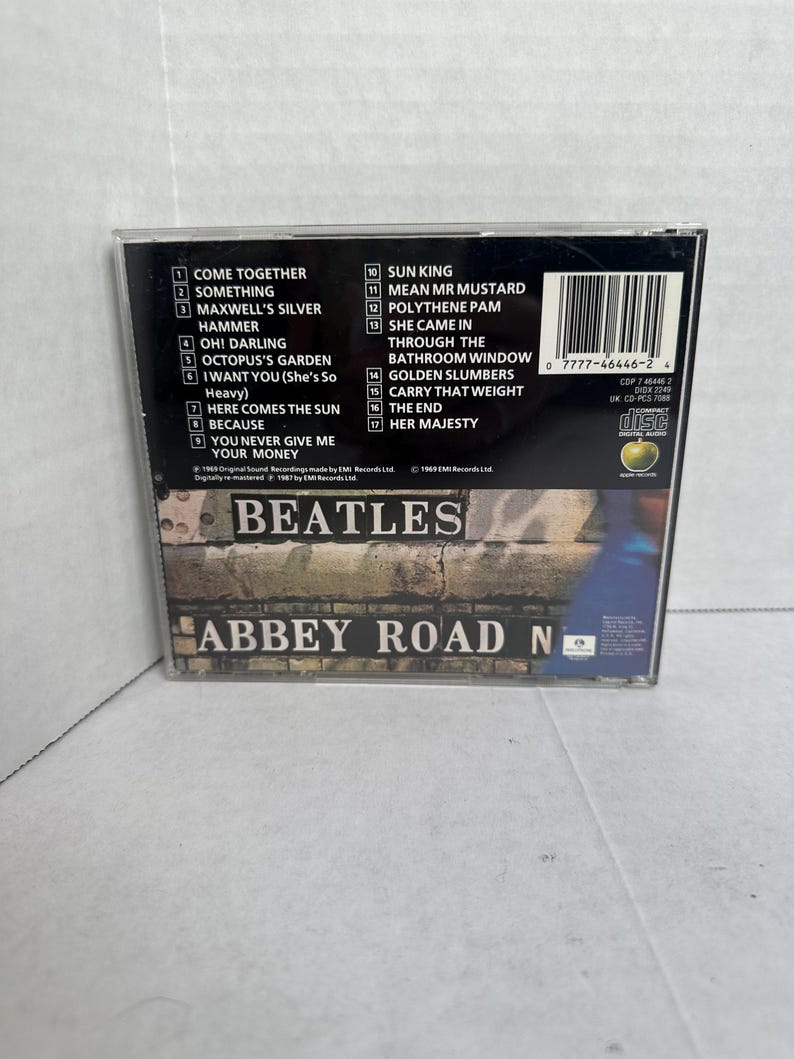 The Beatles Abbey Road CD - Etsy