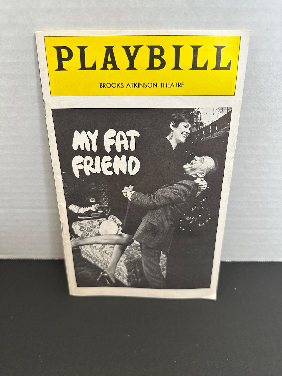 Playbill Brooks Atkinson Theatre : My Fat Friend 1974 - Etsy