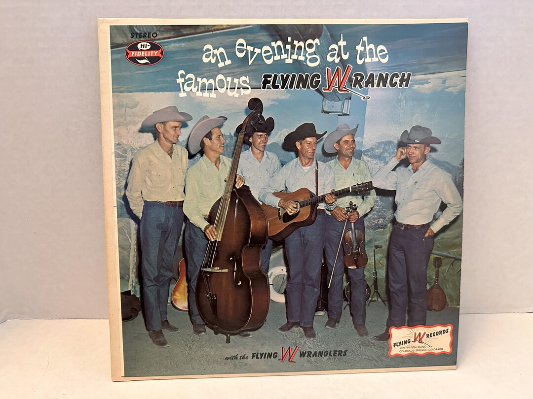 An Evening at the Famous Flying Ranch With the Flying W Wranglers Vinyl ...