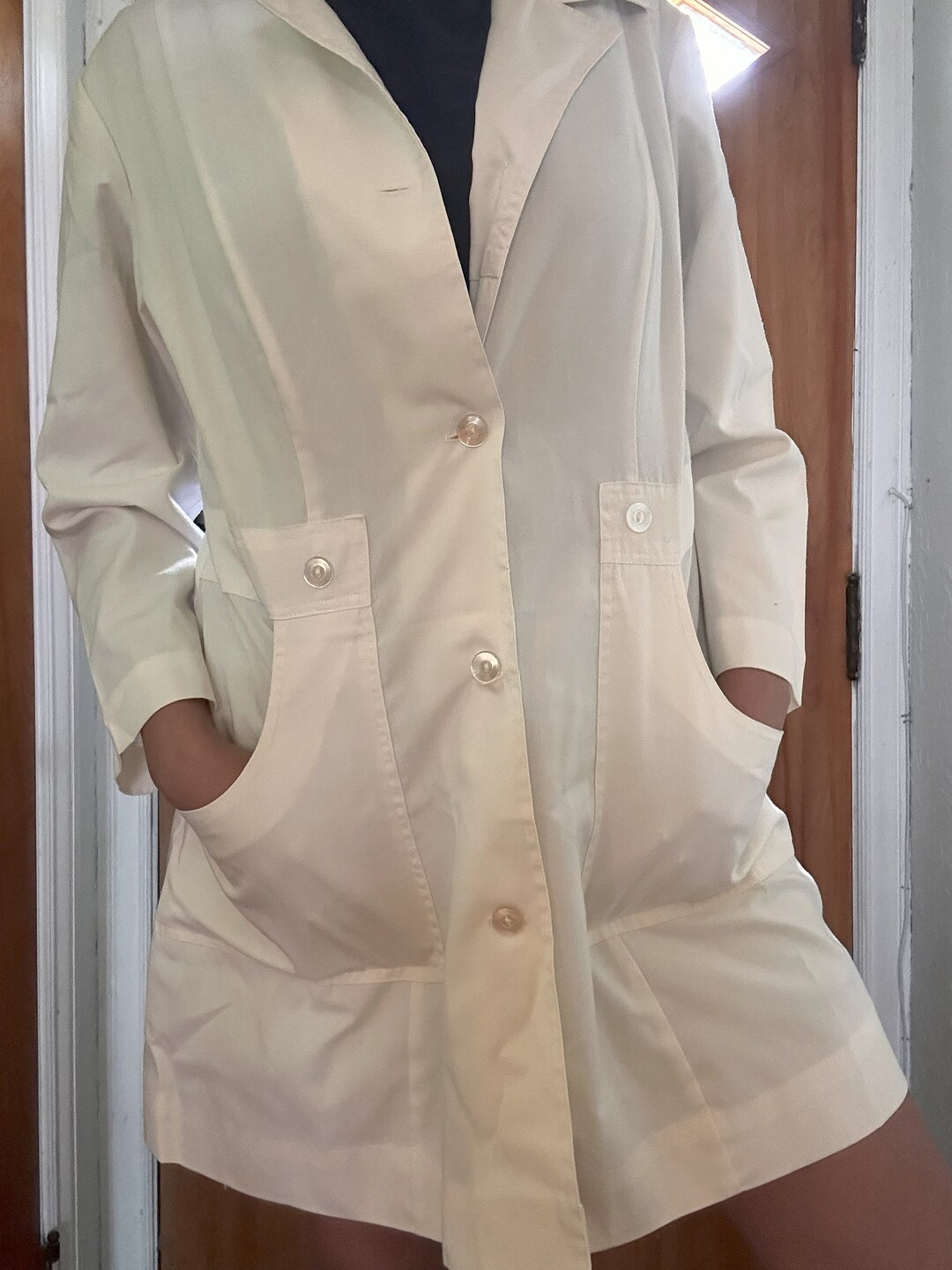 Authentic 1960's Nurses Lab Coat - Etsy