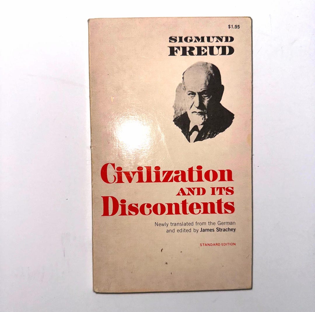 Sigmund Freud : Civilization and Its Discontents 1961 - Etsy