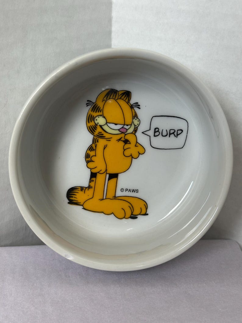 2000s Garfield ”my Bowl” - Etsy