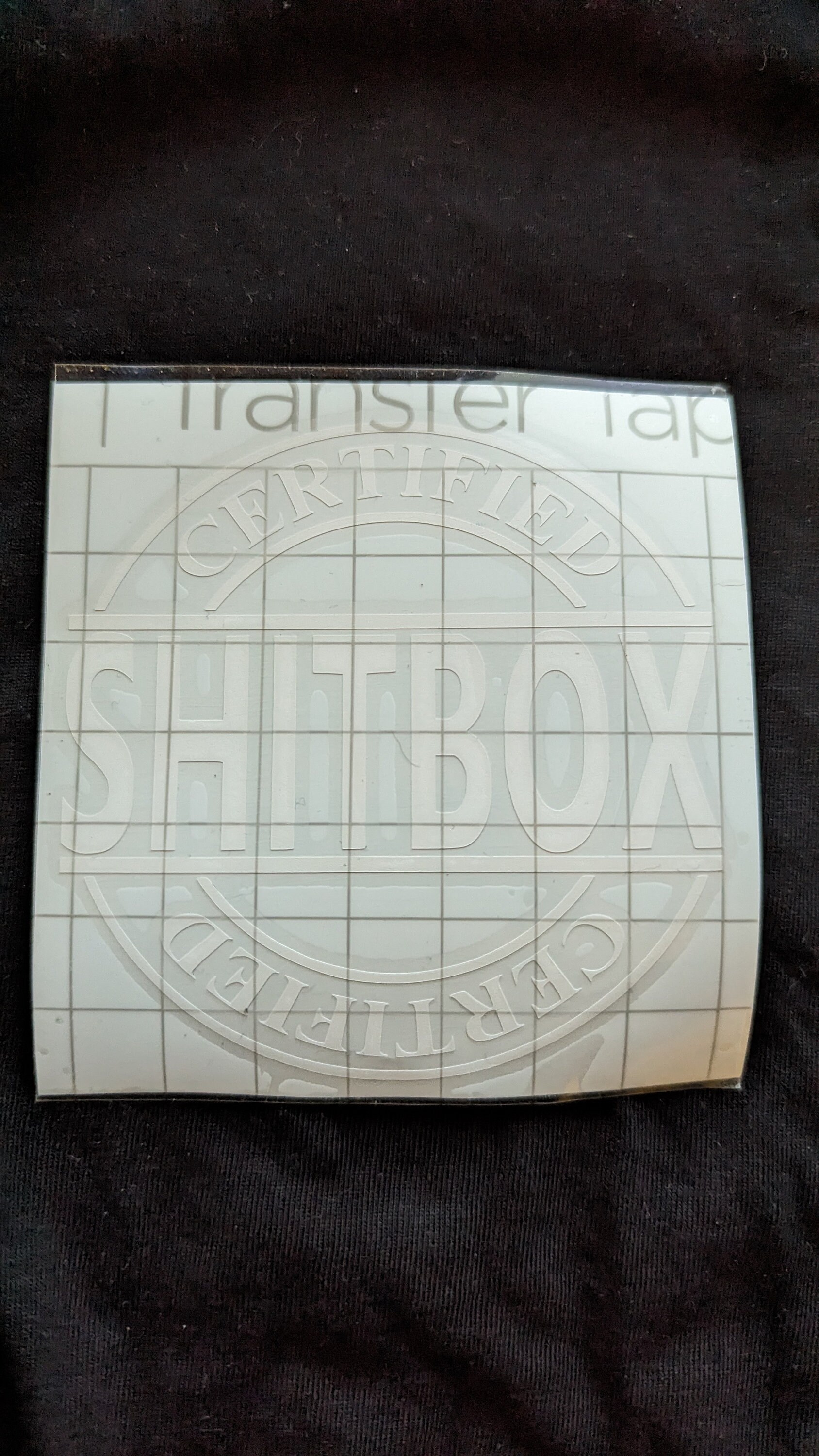 Certified Shitbox Sticker/decal - Etsy