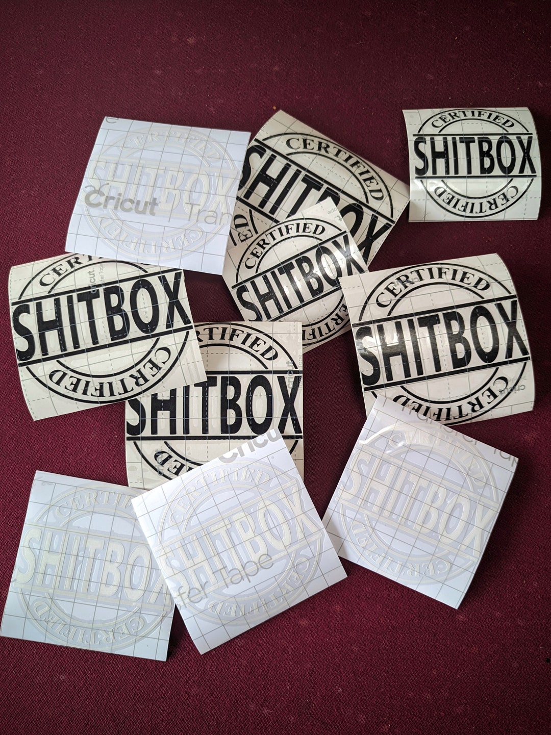 Certified Shitbox Sticker/decal - Etsy
