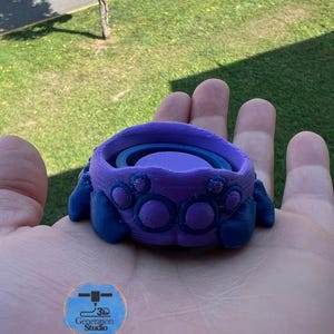 Cute Fidget Spinners | 3D Printed Giro Fidget Spinner | Stress Relief ...