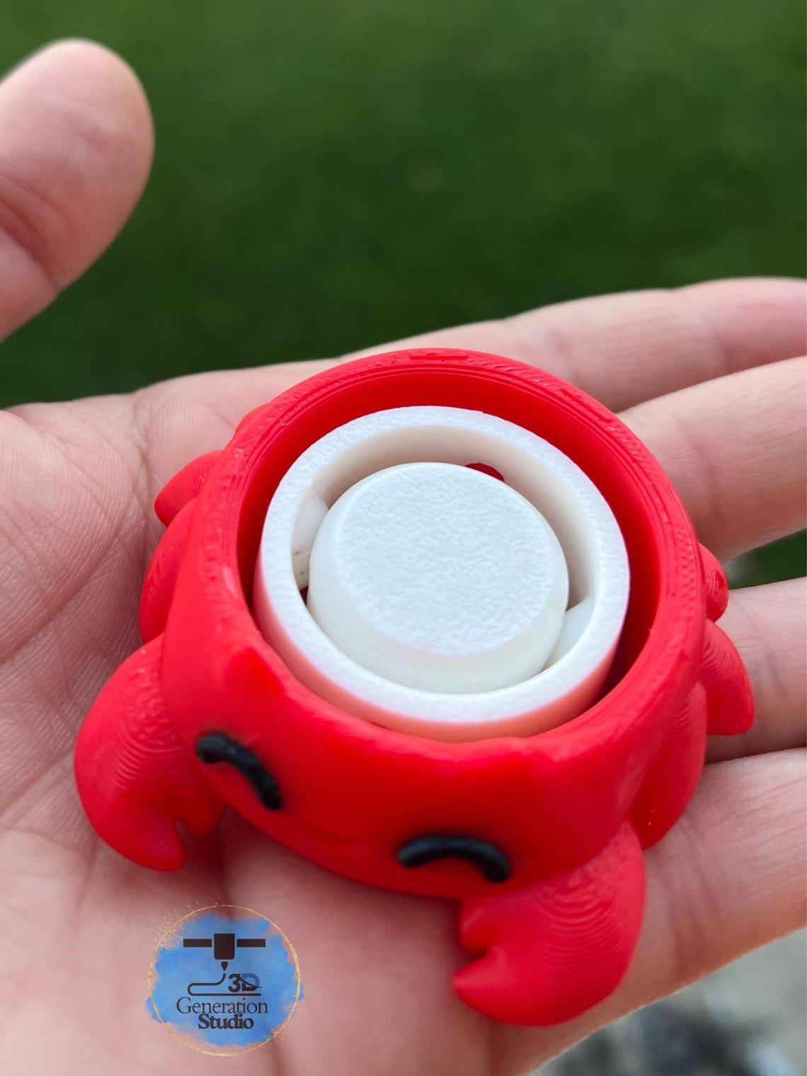 Cute Fidget Spinners | 3D Printed Giro Fidget Spinner | Stress Relief ...
