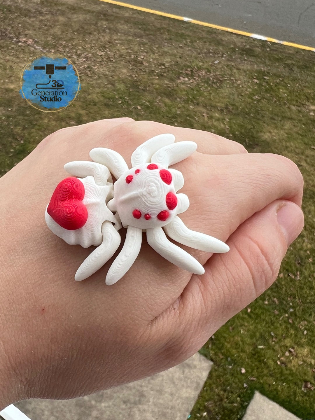 Unique 3D Printed Spider Fidget Toy | Baby Jumping Spiders ...