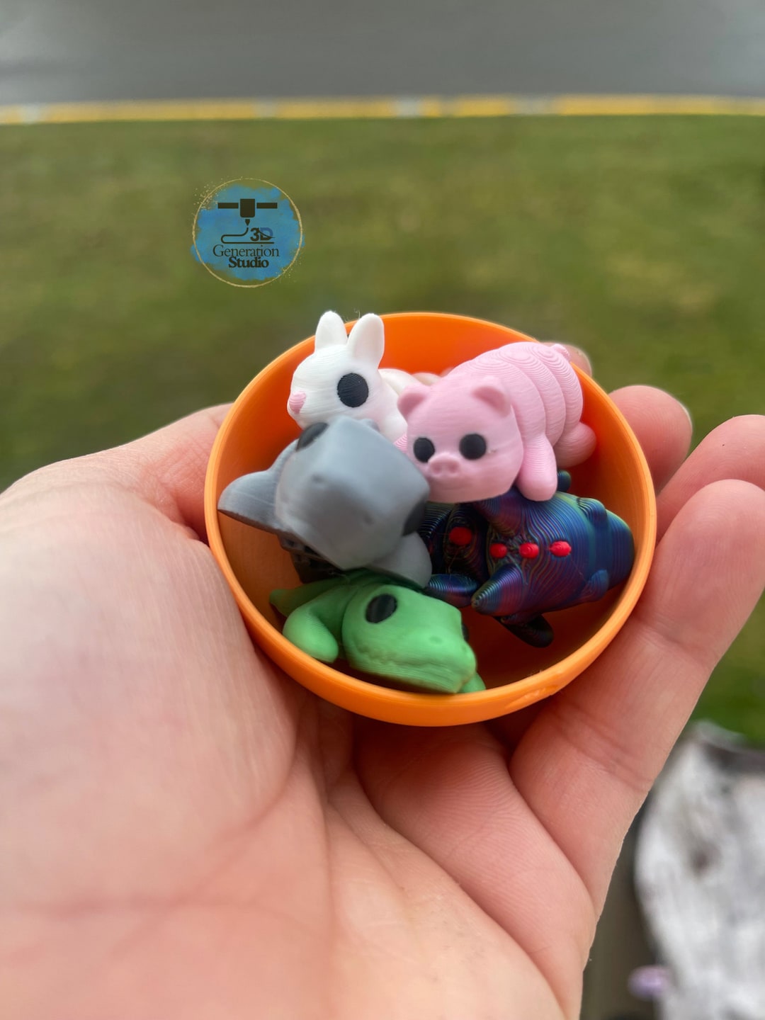 3D Printed Articulated Mini Creatures Fidget Animal Baby Animals Cute ...
