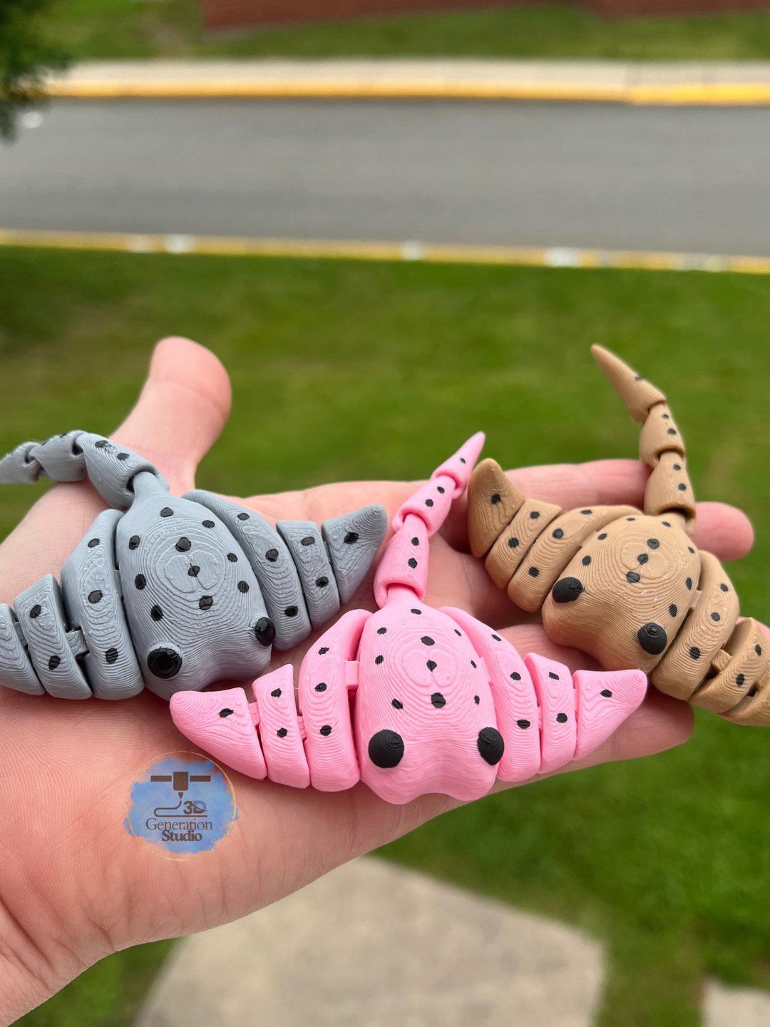 Cute Articulated Stingray | 3D Printed Sea Stingray | Articulating ...