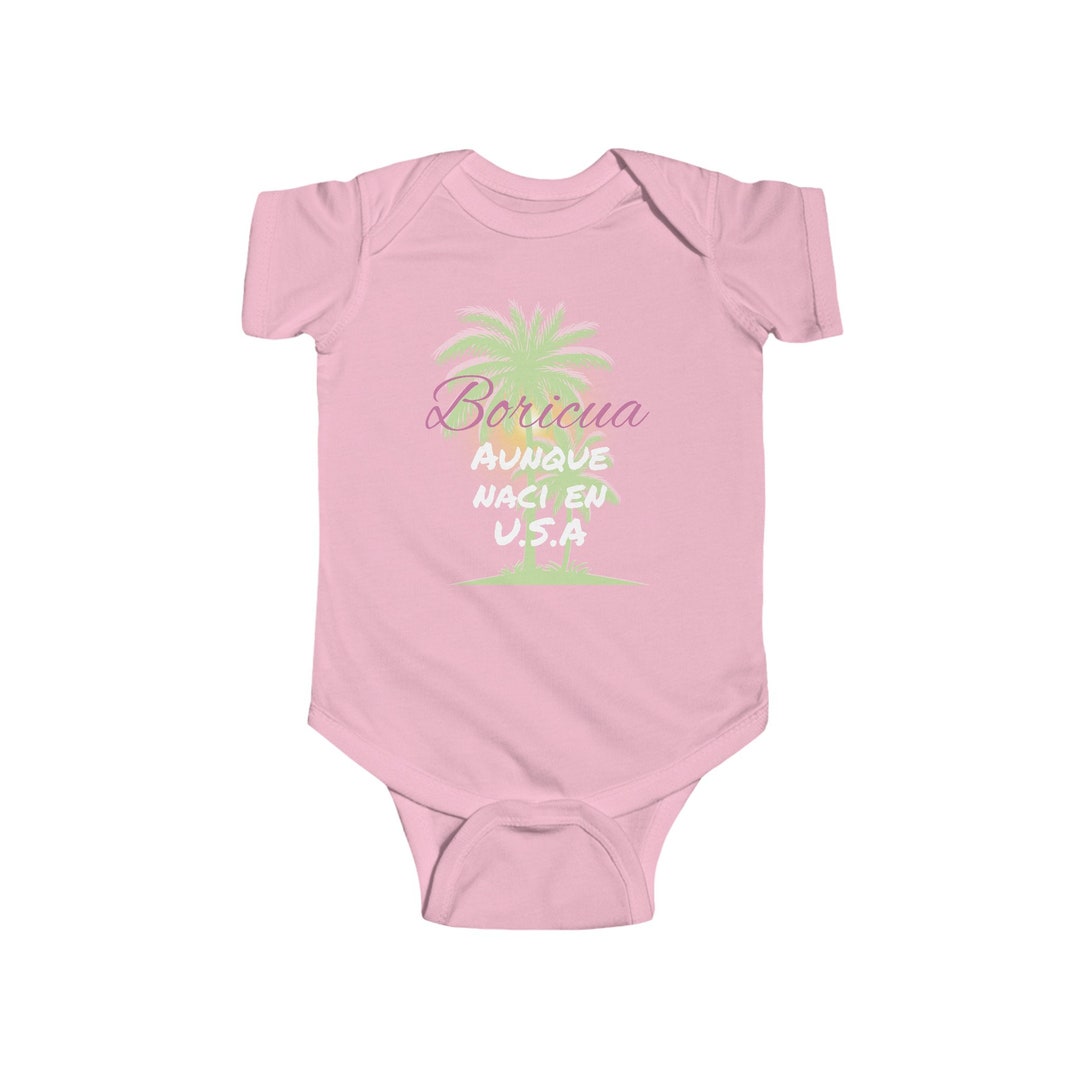 Puerto Rico Baby bebe Boricua Bodysuit Great Baby Shower Gift - Etsy