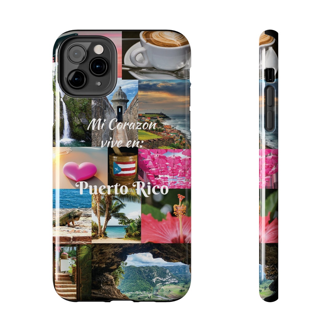 Puerto Rico in My Heart- iPhone Phone Cases - Etsy