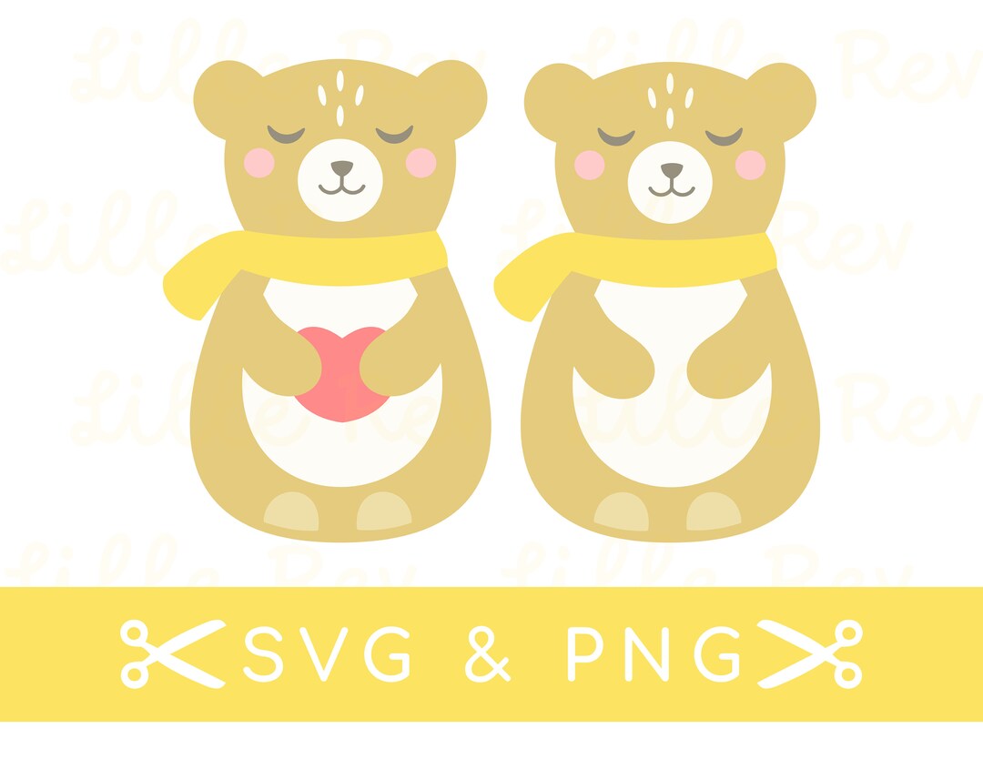 BEAR SVG Cutting Layered Clipart for Cricut Vinyl /woodland Animal for ...
