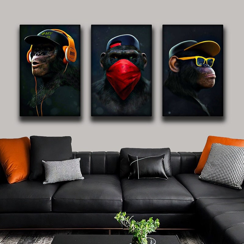 Canvas Wall Art Set of 3 - Etsy