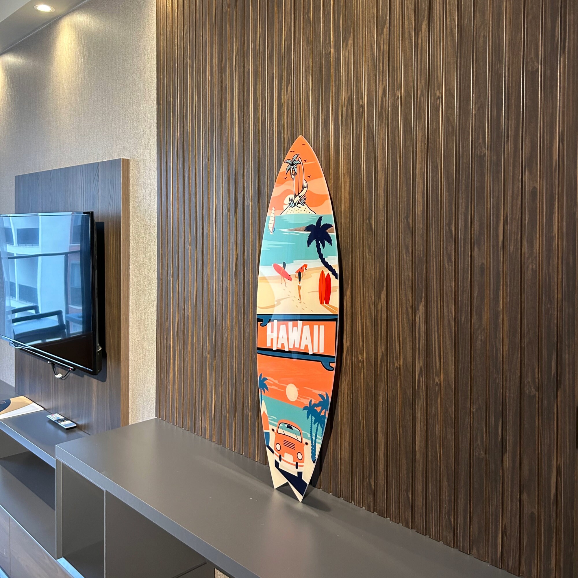 Hawaii Theme Decorative Surfboard Plexiglass Acrylic Surfboard Shaped ...