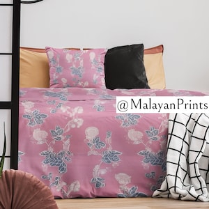 Set of 13 High Quality Pink Batik Digital Paper Seamless Design Wax ...