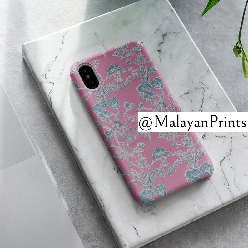 Set of 13 High Quality Pink Batik Digital Paper Seamless Design, Wax ...