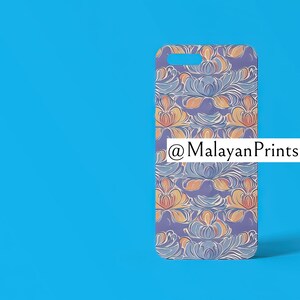 Set of 8 High Quality Blue Batik Digital Paper Seamless Design Wax ...